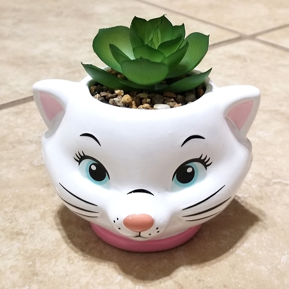 Disney | Accents | Disney The Aristocats Marie 4inch Mini Planter With ...